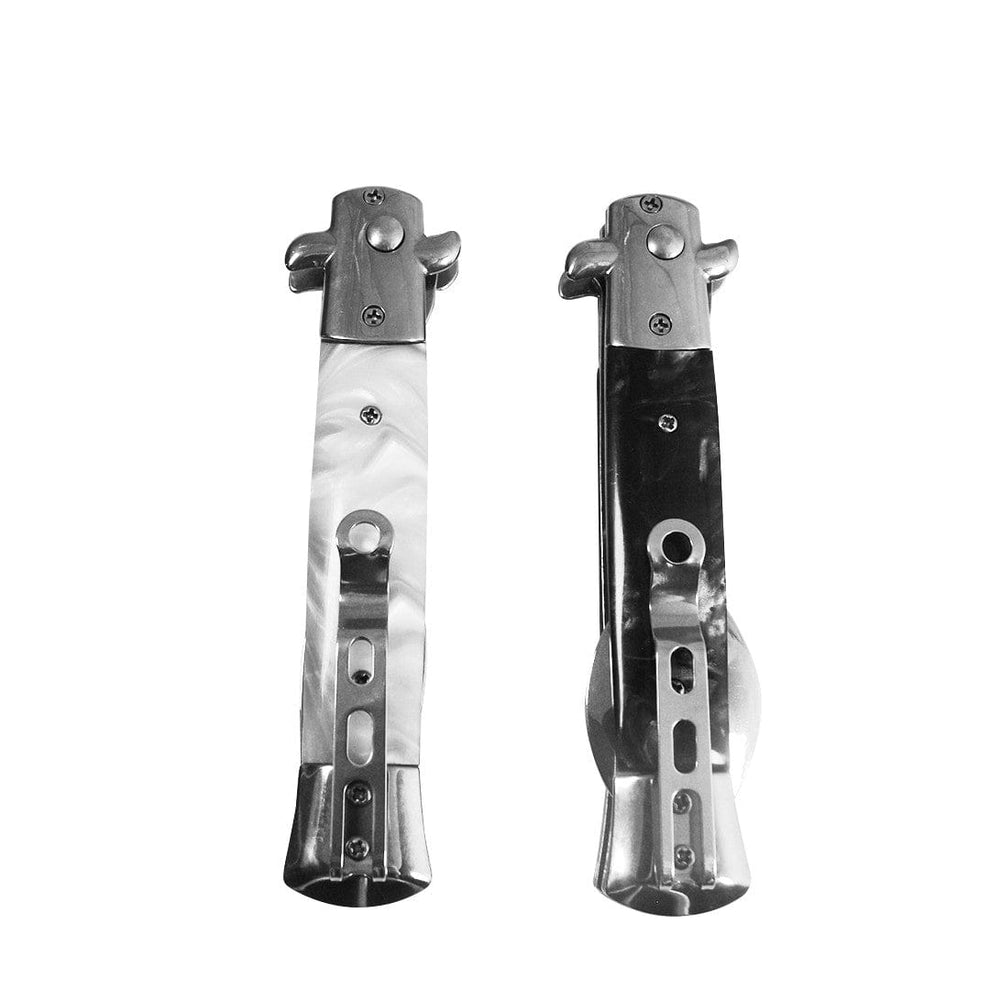 Royal Imperial Automatic Switchblade Knife Style Fork and Spoon Set ...